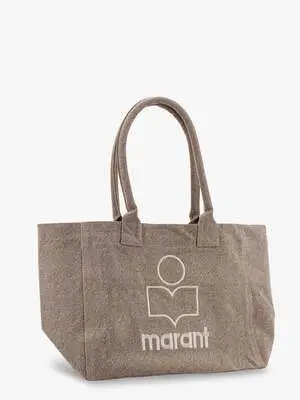 Isabel Marant Étoile Yenky Zipped Cotton Shoulder Bag - Cream