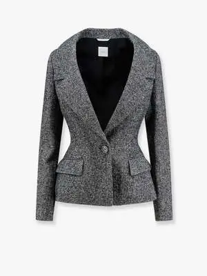Dior Single-button Bouclé Chevron Blazer
