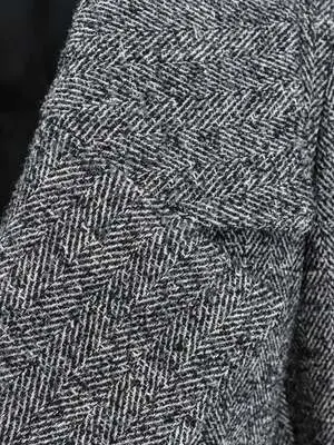 Dior Single-button Bouclé Chevron Blazer