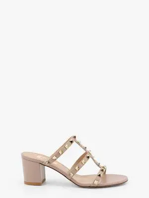 Valentino Garavani Rockstud Leather Sandals - Multicolor