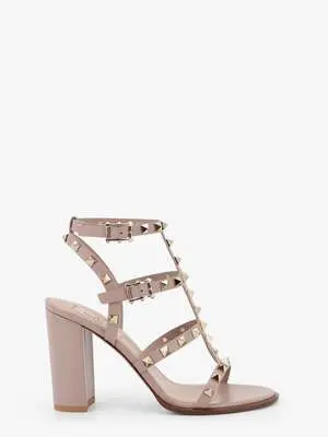 Valentino Garavani Rockstud Leather Sandals - Multicolor