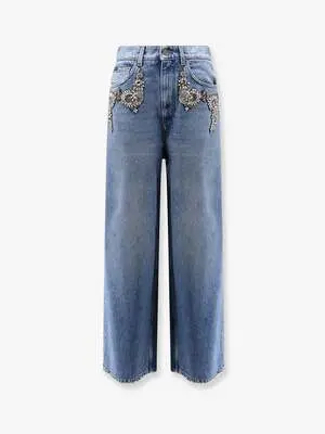 Dolce & Gabbana Embellished Denim Jeans