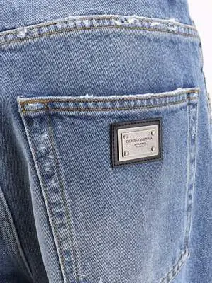 Dolce & Gabbana Embellished Denim Jeans