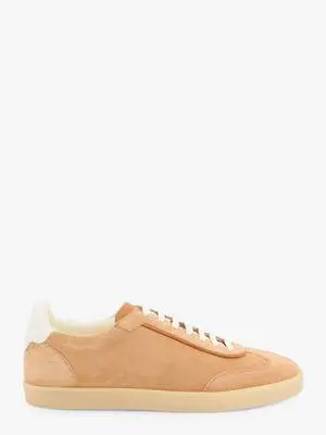 Brunello Cucinelli Suede And Leather Sneakers - Multicolor