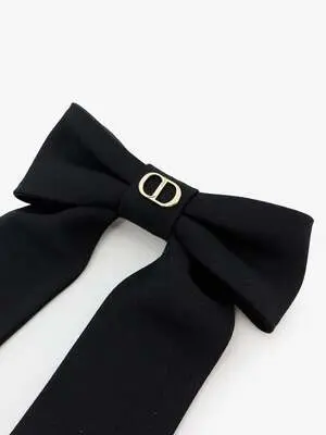 Dior Twist Large Bow Hair Clip