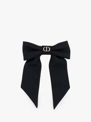 Dior Twist Large Bow Hair Clip - Multicolor