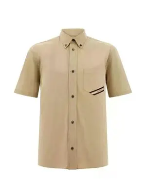 FERRAGAMO Short-sleeve Shirt - Neutrals