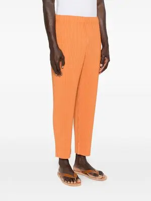 Issey Miyake Pleated Slim Trousers