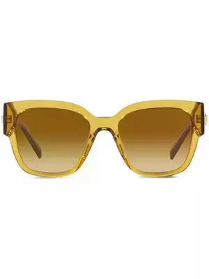 Versace Square-frame Sunglasses - Yellow