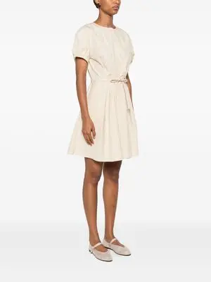 Loewe Cotton Short Dress - Multicolor