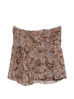 Isabel Marant Étoile Camia Printed Mini Skirt - Multicolor
