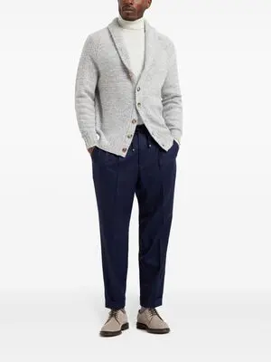 Brunello Cucinelli Wool Trousers - Multicolor