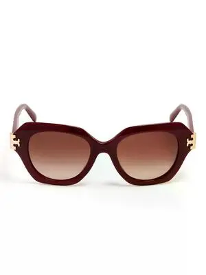 Tory Burch Eleanor Sunglasses - Red