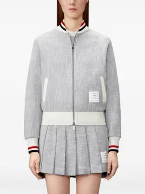 Thom Browne Rwb Cotton Bomber Jacket
