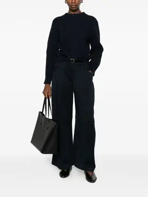 Brunello Cucinelli Cotton And Silk Blend Trousers