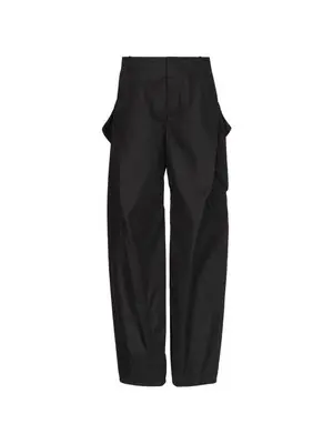 Alaïa Taffeta Cargo Trousers