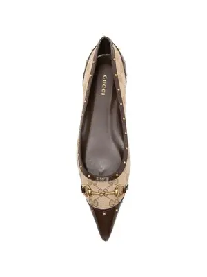 Gucci Savoy Ballet Flats - Beige