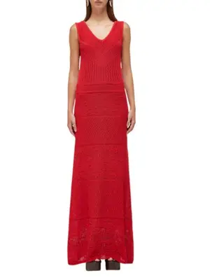 BLUGIRL Crochet Maxi Dress