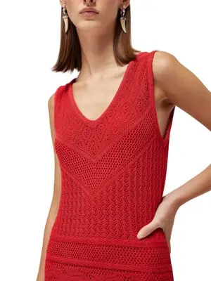 BLUGIRL Crochet Maxi Dress