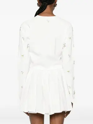 BLUGIRL Embroidered Crewneck T-shirt