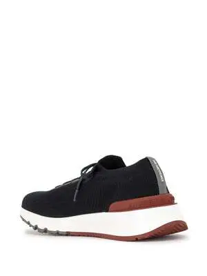 Brunello Cucinelli Cotton Lace-up Sneakers