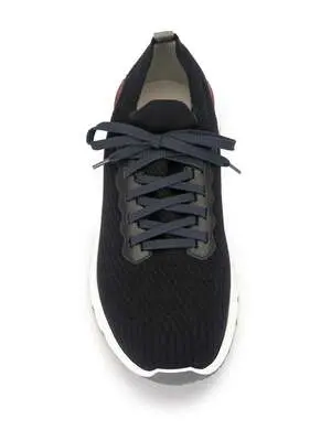 Brunello Cucinelli Cotton Lace-up Sneakers
