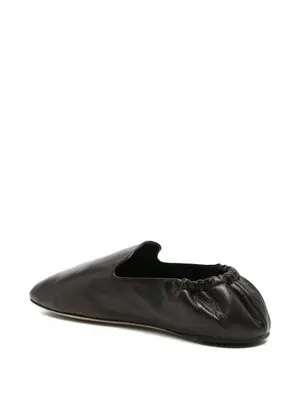 THE ROW Casa Leather Loafers