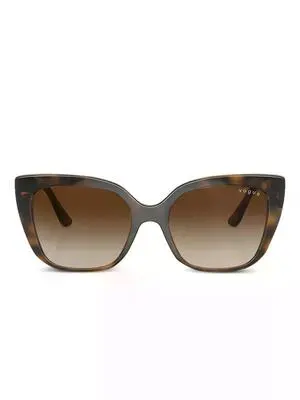 VOGUE EYEWEAR Cat-eye Sunglasses - Brown
