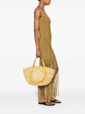 Loewe Medium Rafia Tote - Multicolor