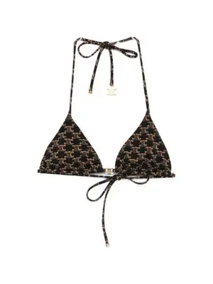 Celine Triomphe Bikini Top - Multicolor
