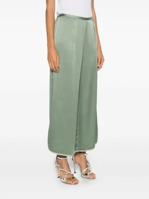 FORTE_FORTE Cropped Trousers With Side Slits