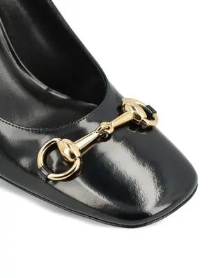 Gucci Leather Pumps With Horsebit Detail - Multicolor