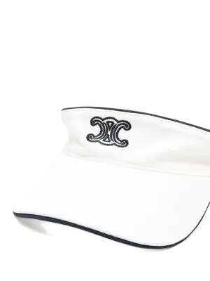 Celine Triomphe Visor Hat