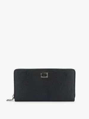 Dolce & Gabbana Hammered Leather Wallet - Multicolor