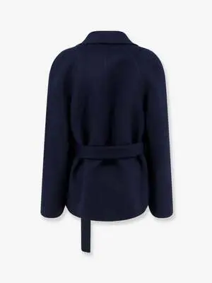 Dior Virgin Wool And Silk Caban Coat