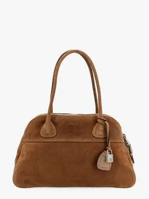 Miu Miu Suede Shoulder Bag - Multicolor