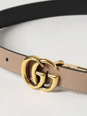 Gucci Double G Belt - Pink