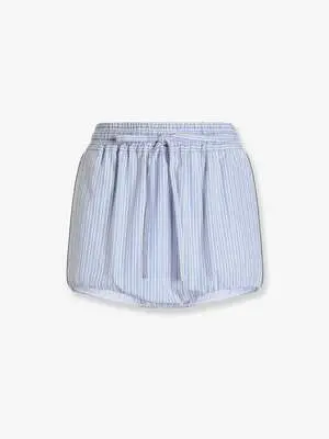 Dolce & Gabbana Striped Cotton Poplin Culotte
