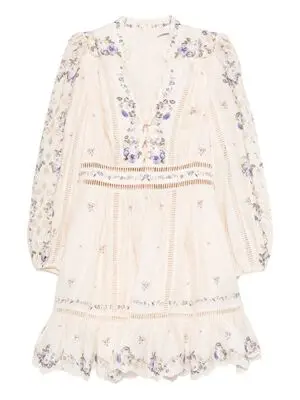 Zimmermann Patience Linen Mini Dress
