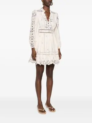 Zimmermann Patience Linen Mini Dress