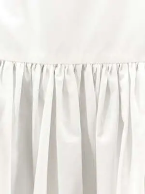 Dolce & Gabbana Flounced Cotton Maxi Skirt