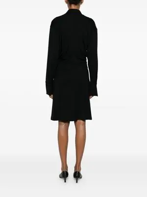 TOTEME Shirtdress With Ruched Detail - Multicolor
