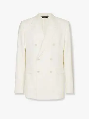 Dolce & Gabbana Taormina Linen Blazer - Multicolor
