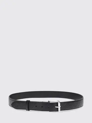 Bottega Veneta Leather Belt - Black