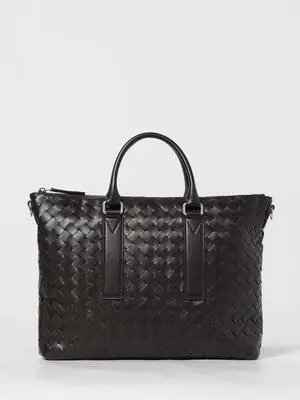 Bottega Veneta Woven Leather Tote Bag - Brown