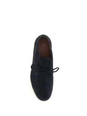Loro Piana Desert Walk Derby Lace-up Shoes