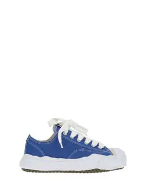 Mihara Yasuhiro Hank Og Sneakers With Contrast Stitching - Blue