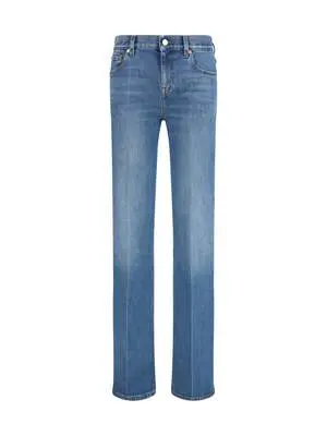 Gucci Flare Stretch Cotton Jeans