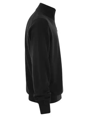 Brunello Cucinelli Cashmere Zip Neck Sweater