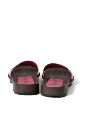 Miu Miu Clog Sandals - Multicolor